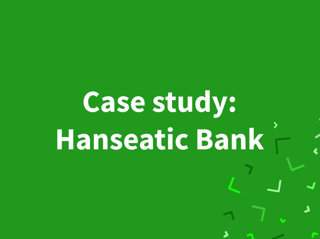 Case study: Hanseatic Bank | Aklamio